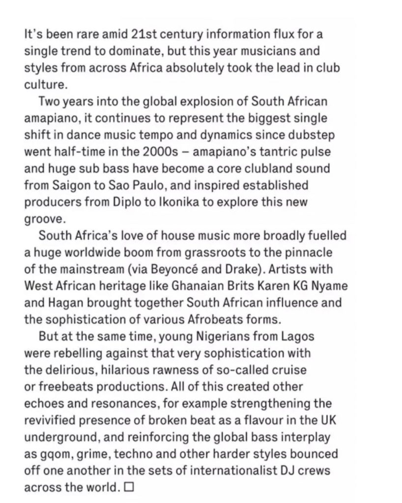 “Where’s Your Father?” the number one track on WIRE magazine’s Critical ...